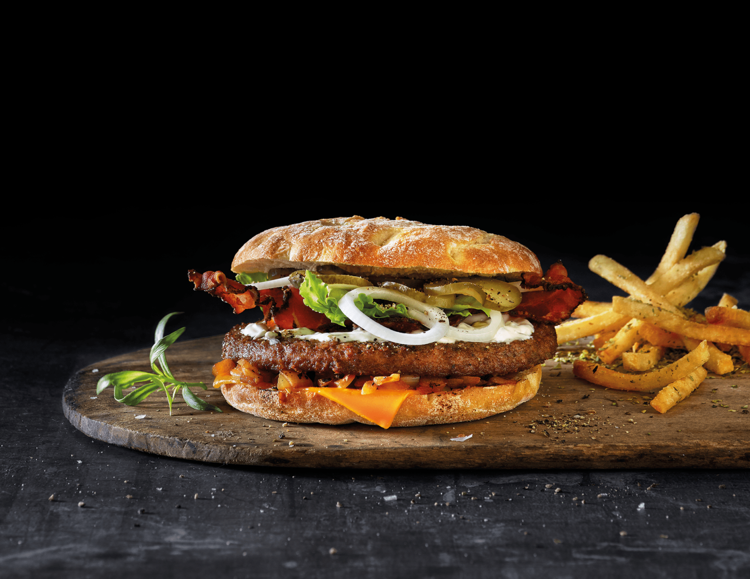 Burger Online - Forkæl dig selv med en Sunset Burger